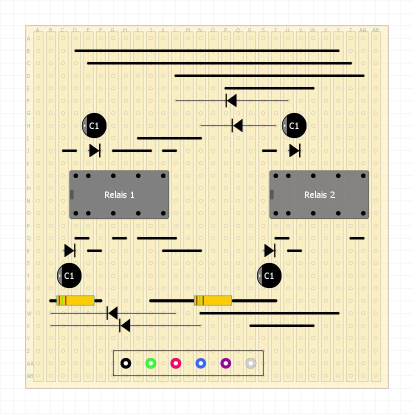 A Simple 2 Way DCC Reversing Loop Module