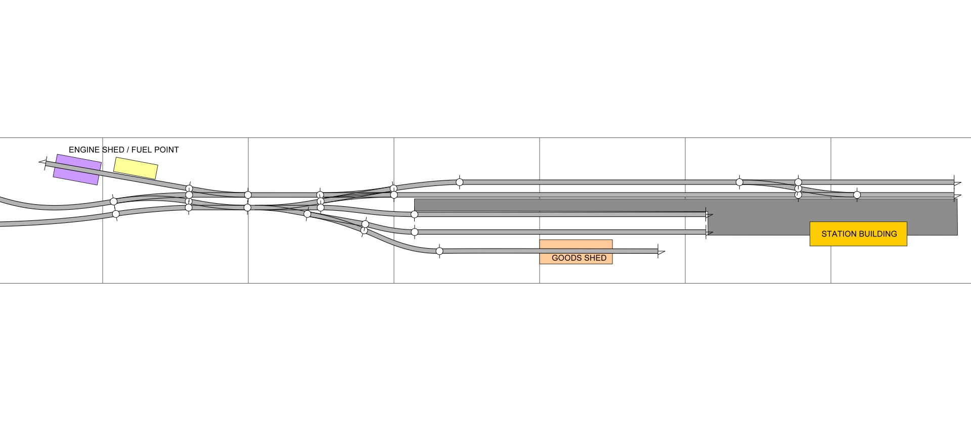 10'x1' Branch line terminus plan